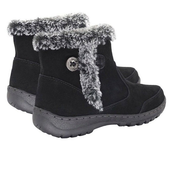 Khombu | Shoes | New Khombu Fur All Weather Water Resistant Shoe Ankle ...